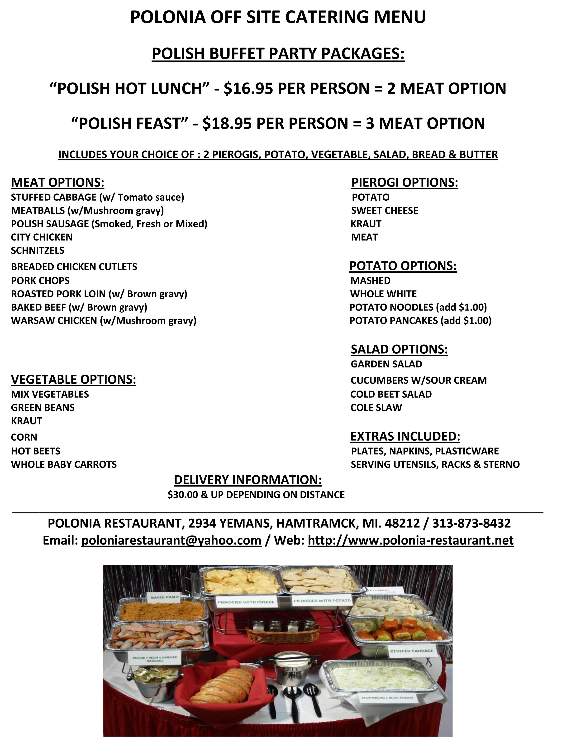 Polonia Restaurant - Hamtramck